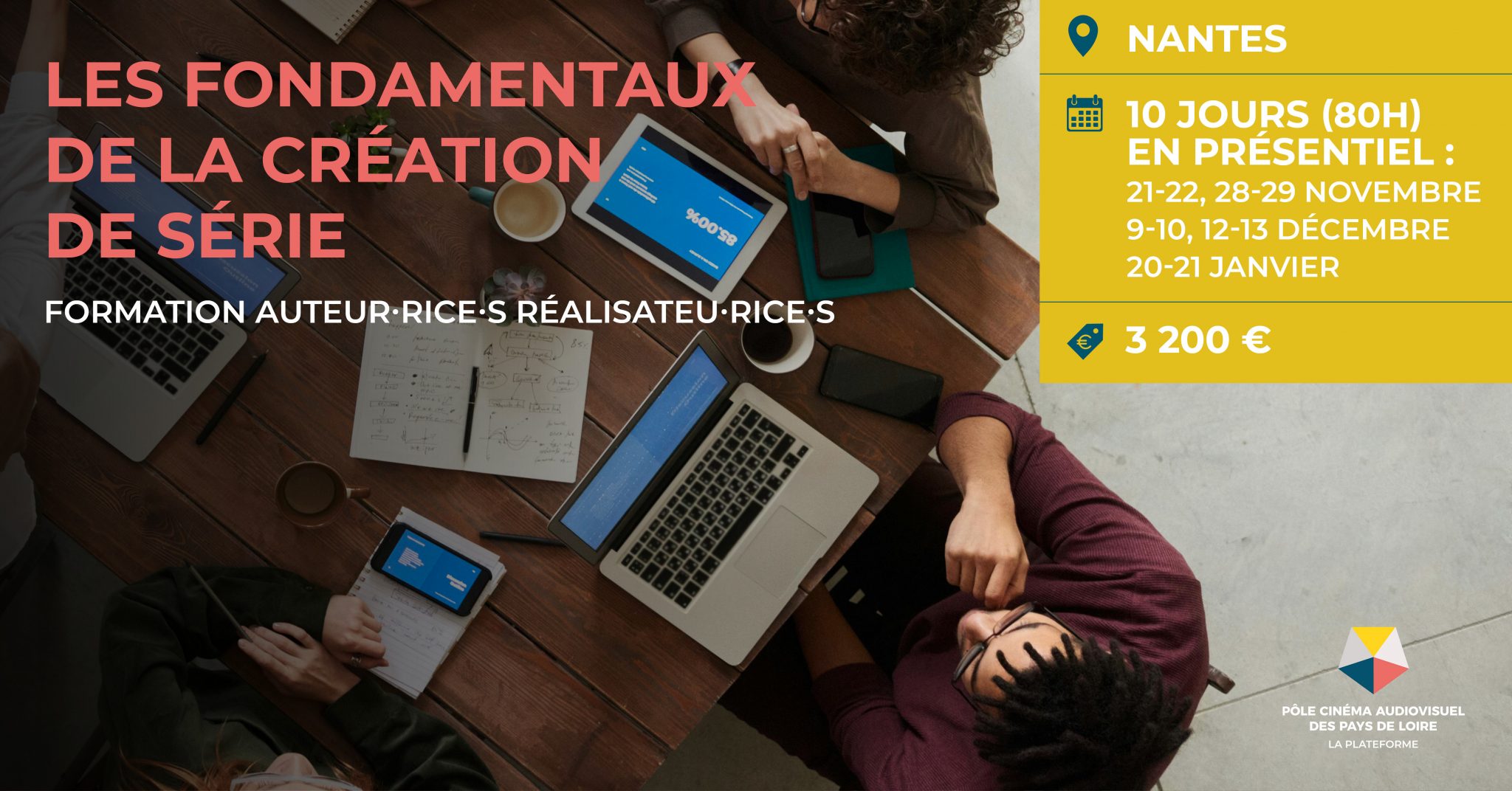 FORMATION – Les fondamentaux de la création de série - Laplateforme.net